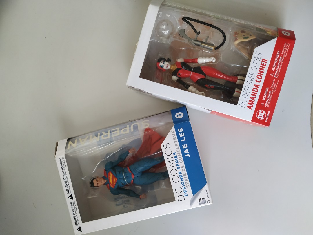 Superman & Harley Quinn Set DC Designer Series Jae Lee Superman and ...