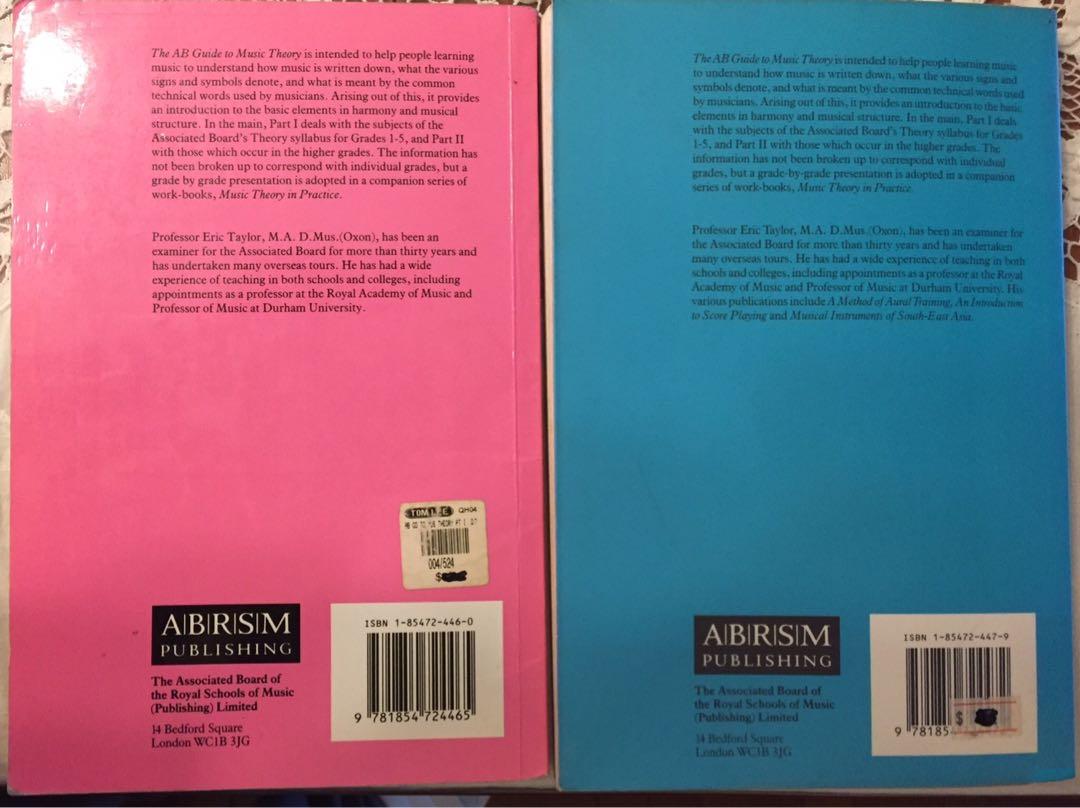 The AB Guide To Music Theory Part 1 And II By Eric Taylor The AB Guide To Music Theory Part 1 And II By Eric Taylor