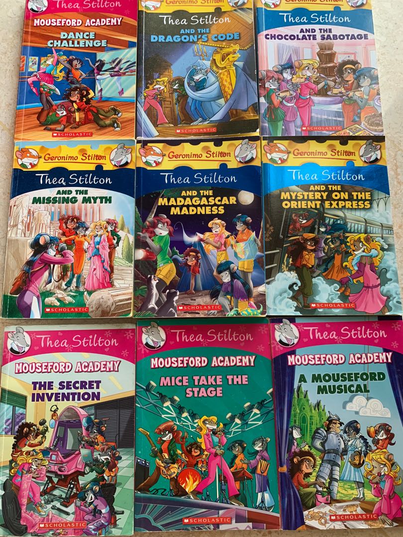 Thea Stilton collection, Hobbies & Toys, Books & Magazines, Children's ...