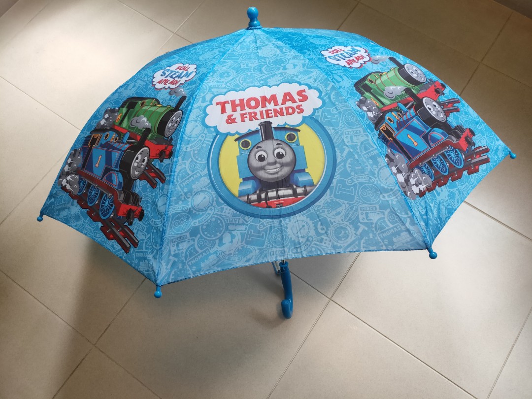 Thomas & Friends - an auto open kids umbrella, Babies & Kids, Going Out ...