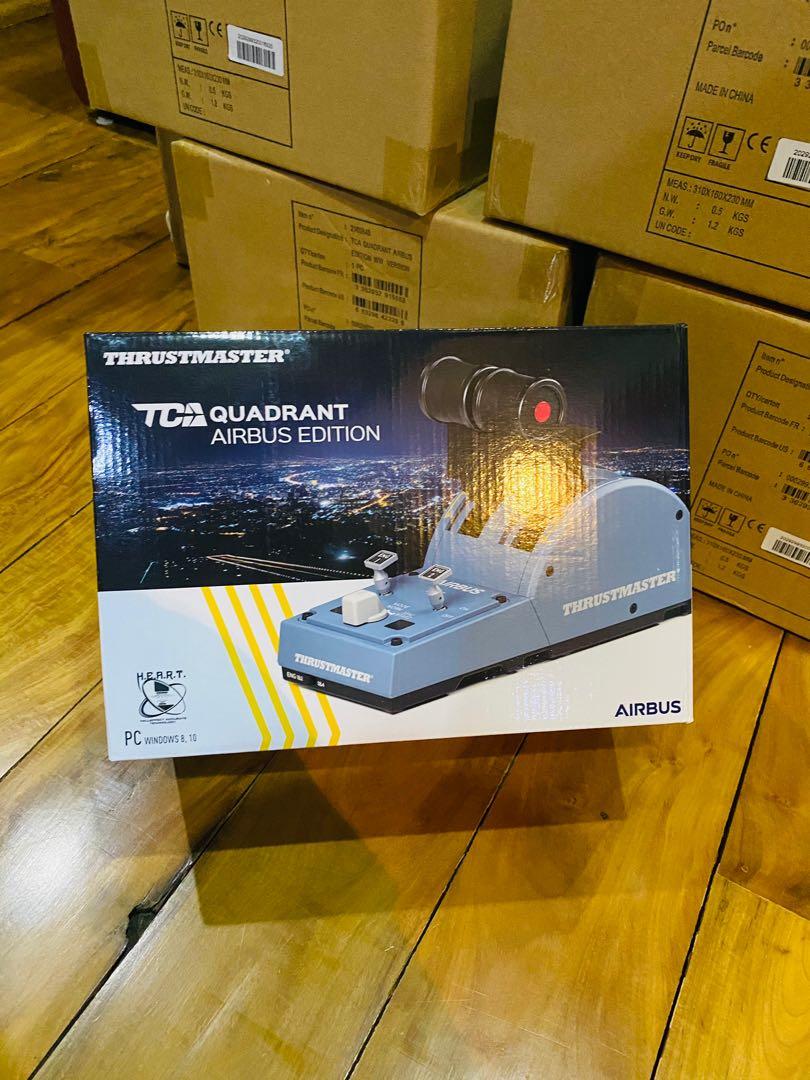 Thrustmaster TCA Airbus Throttle Quadrant, Video Gaming, Gaming ...