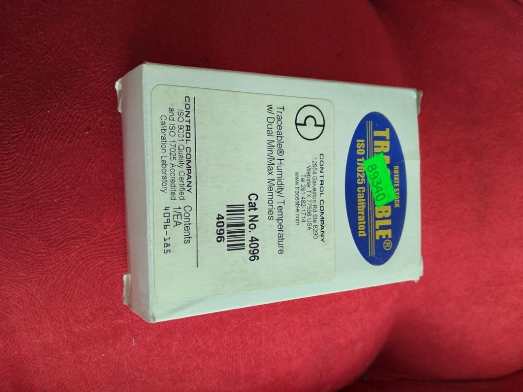 TRACEABLE 4096, Temperature, Humidity, Hygrometer, with Calibration ...