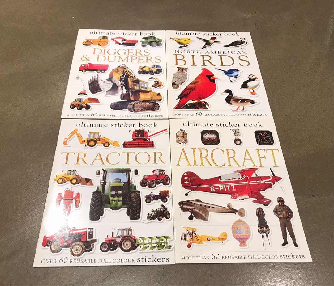 Ultimate Sticker Book, Hobbies & Toys, Books & Magazines, Children's ...