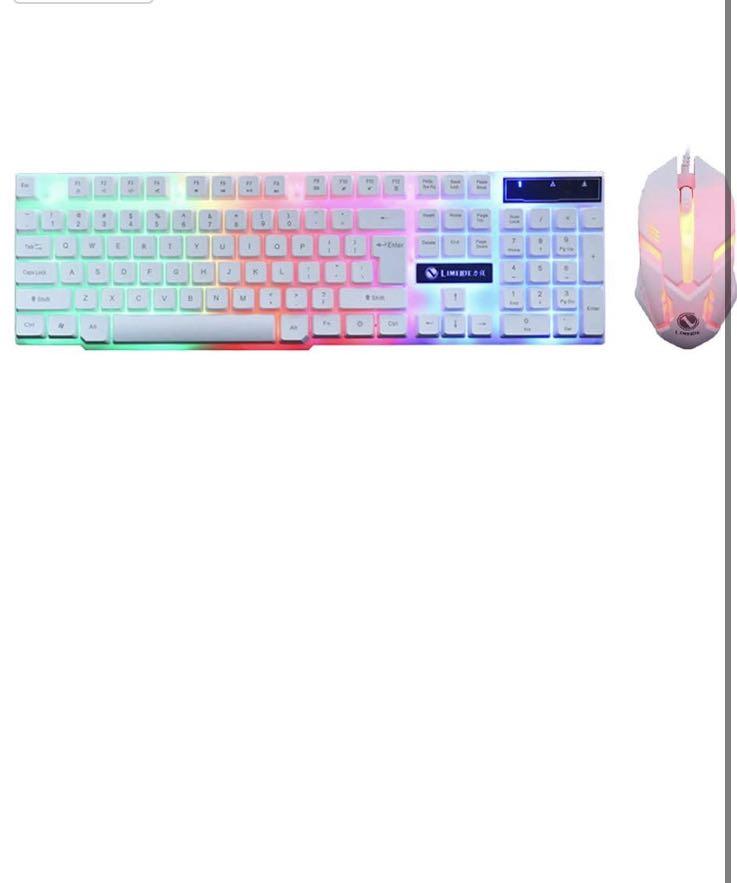 Yuemizi Limei limeide GTX300 wired usb colorful lighting game mouse and ...