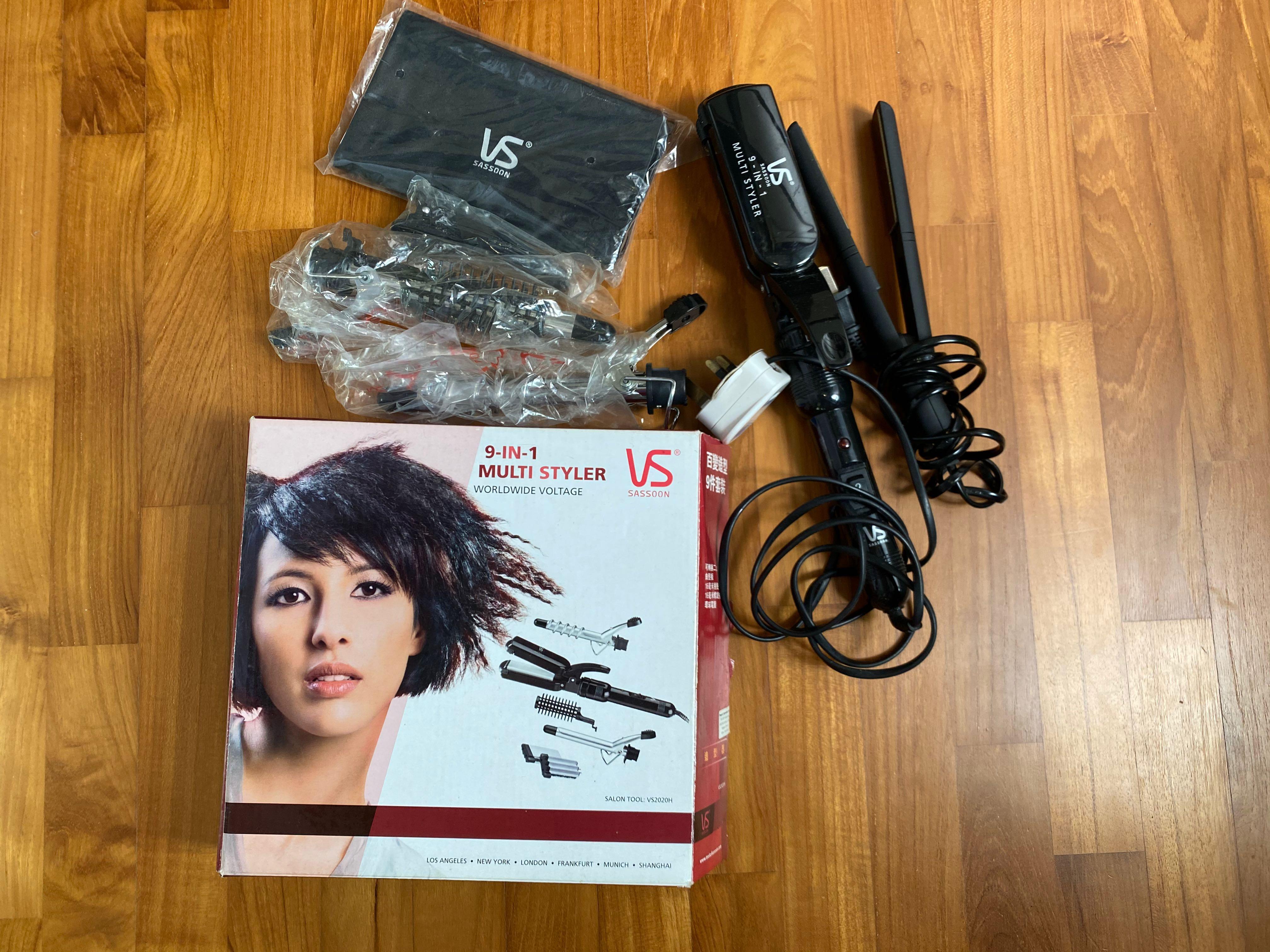 9in1 Multi Hair Styler Set, Beauty & Personal Care, Hair on Carousell