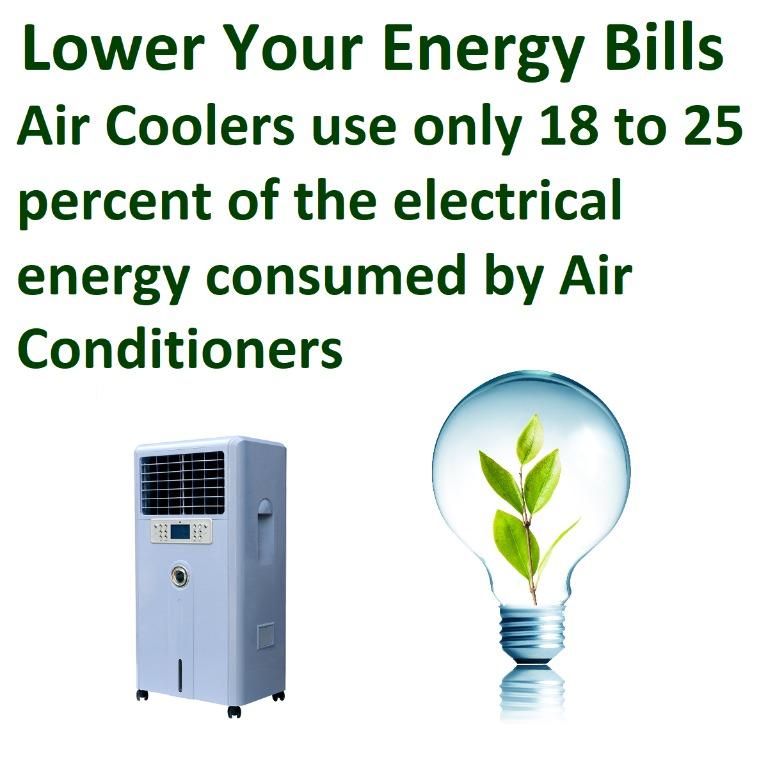 Air Cooler 3500 m3/h Air Flow, Furniture & Home Living, Lighting & Fans ...