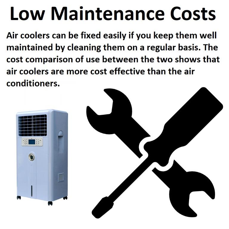 Air Cooler 3500 m3/h Air Flow, Furniture & Home Living, Lighting & Fans ...