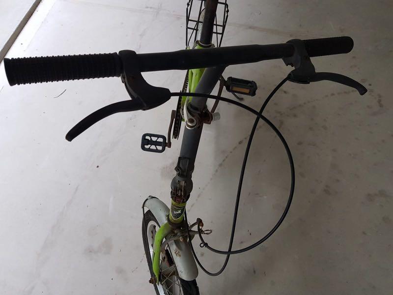 ALEOCA Cartilla folding foldable bicycle. 16 inch rims. single speed ...