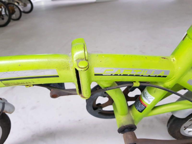 ALEOCA Cartilla folding foldable bicycle. 16 inch rims. single speed ...