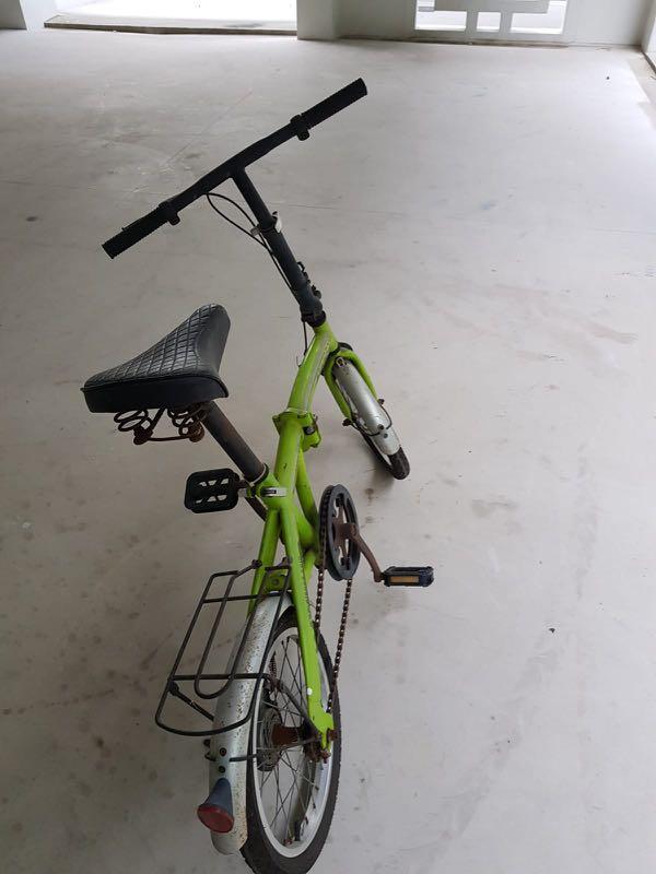 ALEOCA Cartilla folding foldable bicycle. 16 inch rims. single speed ...