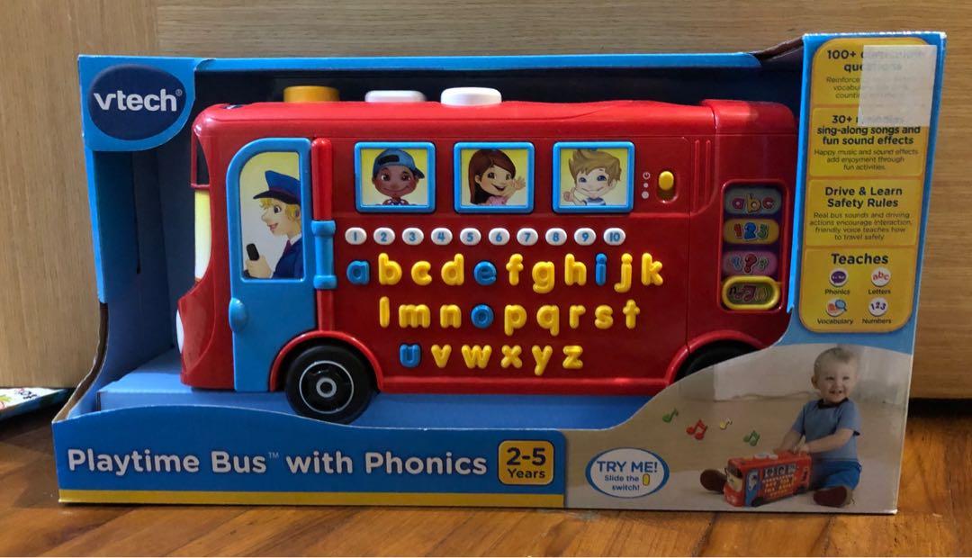 Alphabet Bus Vtech, Babies & Kids, Infant Playtime on Carousell