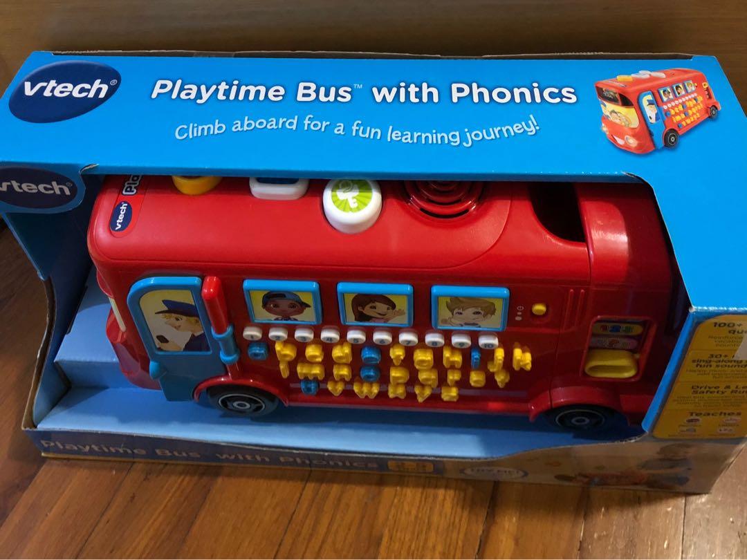 Alphabet Bus Vtech, Babies & Kids, Infant Playtime on Carousell