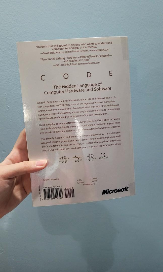 CODE The Hidden Language of Computer Hardware and Software, Computers & Tech, Office & Business ...