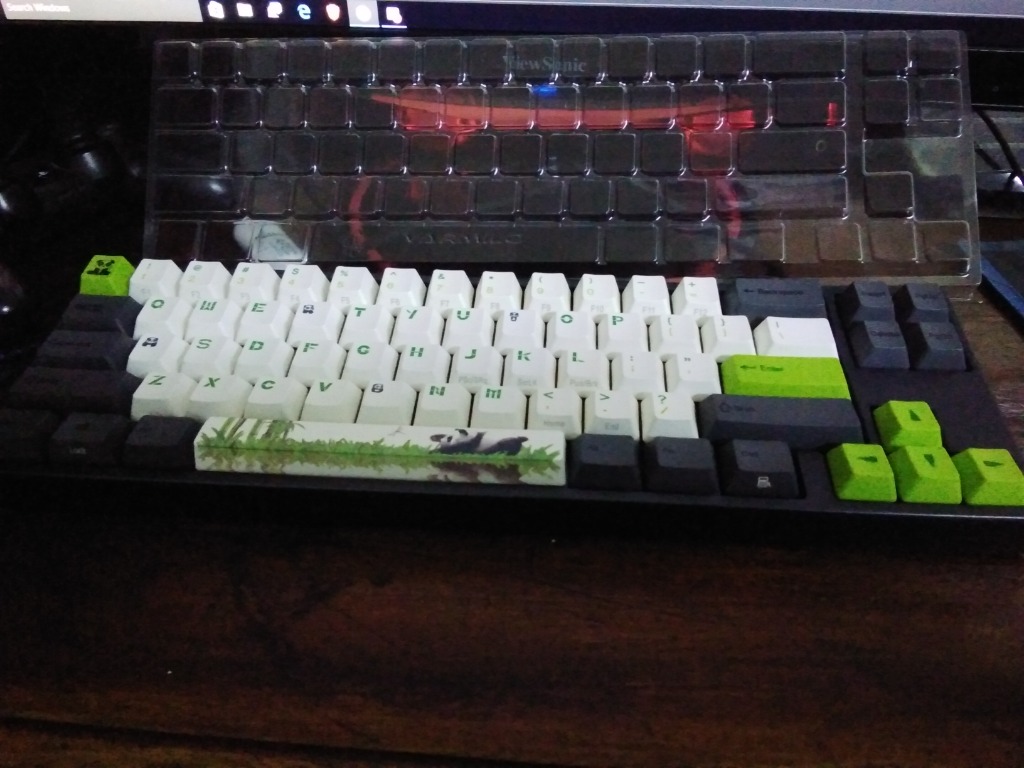 DUCKY ONE MIYA PRO PANDA CHERRY MX RED, Computers & Tech, Parts ...