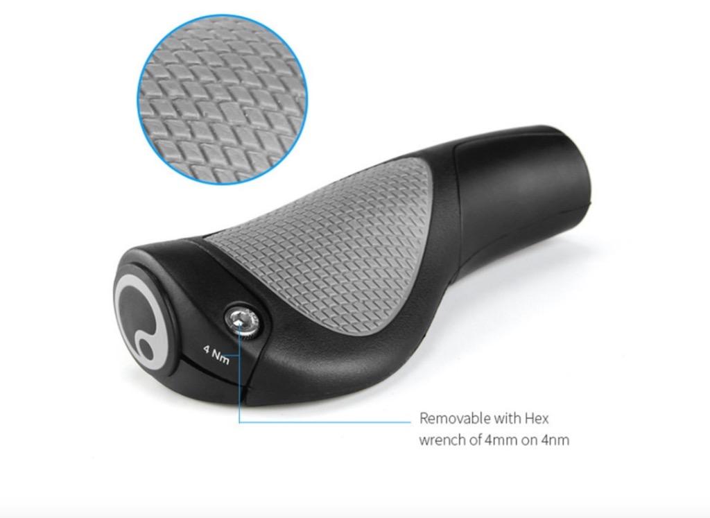 Ergon GP1 Bicycle Grips (Tern Dahon Crius Polygon Java Trinx Cannondale ...
