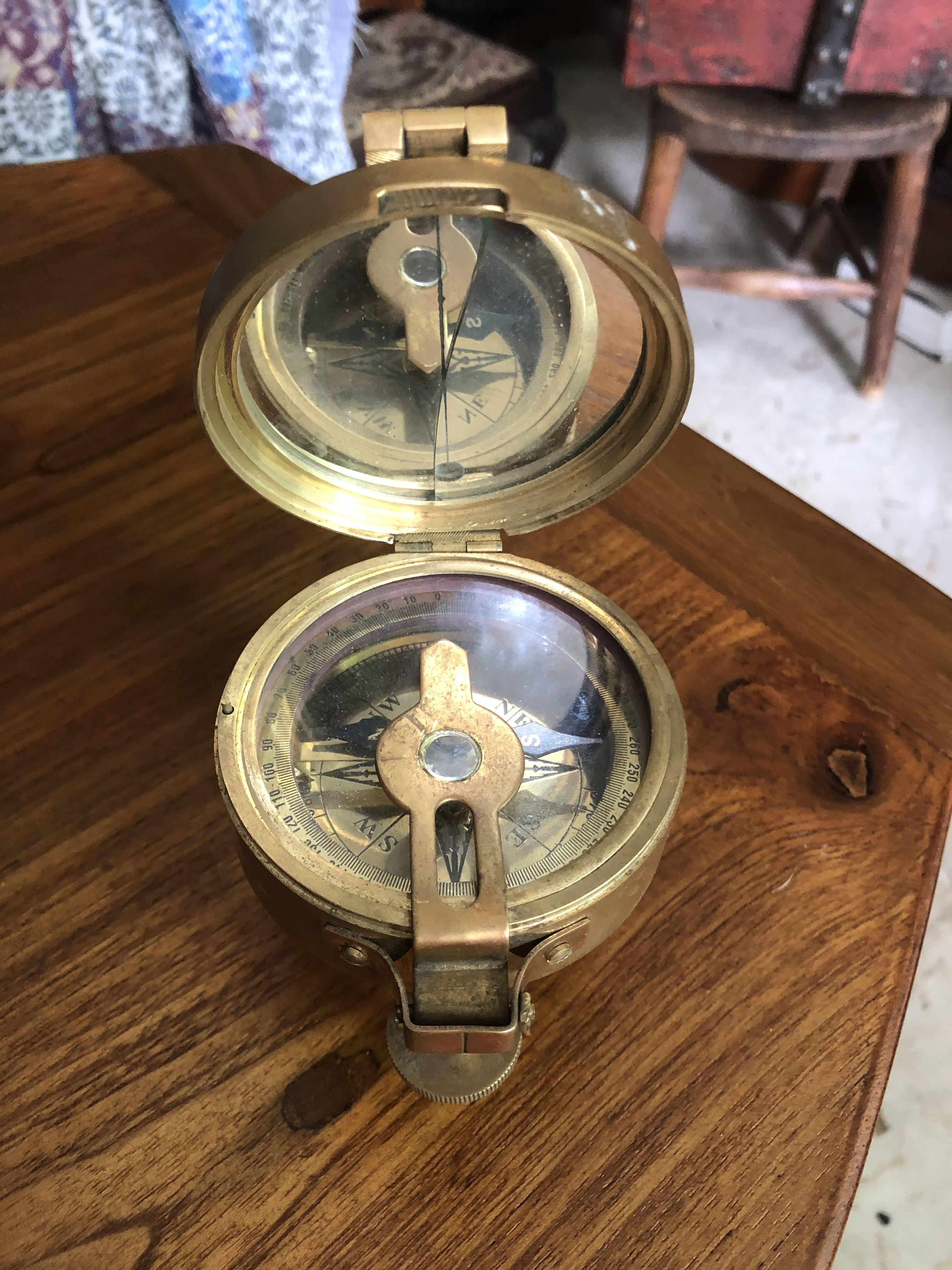 Extremely Rare WW2 Brass Compass Taken Off The German U Boat U 903 ...