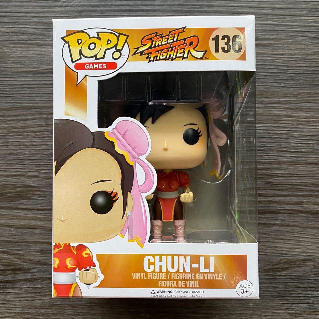 Funko Pop #136: Street Fighter - Chun-Li (Pink Costume), Toys & Games ...
