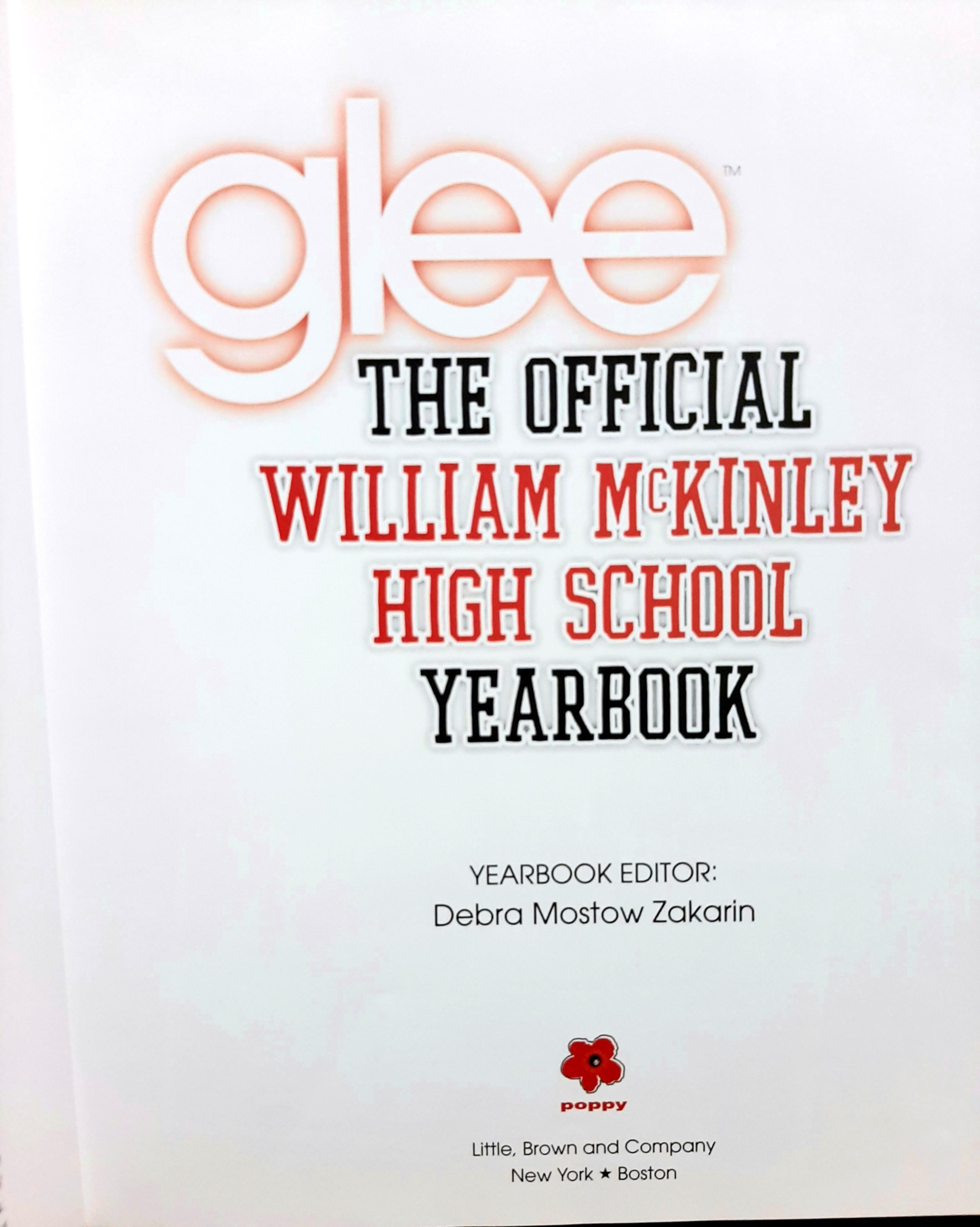 GLEE. The Official William McKinley High School Yearbook., Hobbies ...