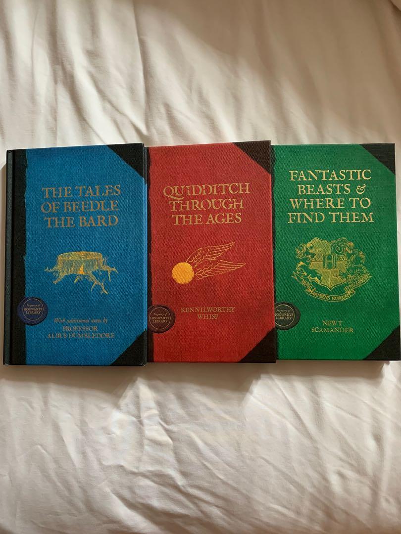 Harry Potter Hogwarts Library Box Set, Hobbies & Toys, Books ...