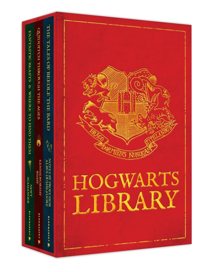Harry Potter Hogwarts Library Box Set, Hobbies & Toys, Books ...
