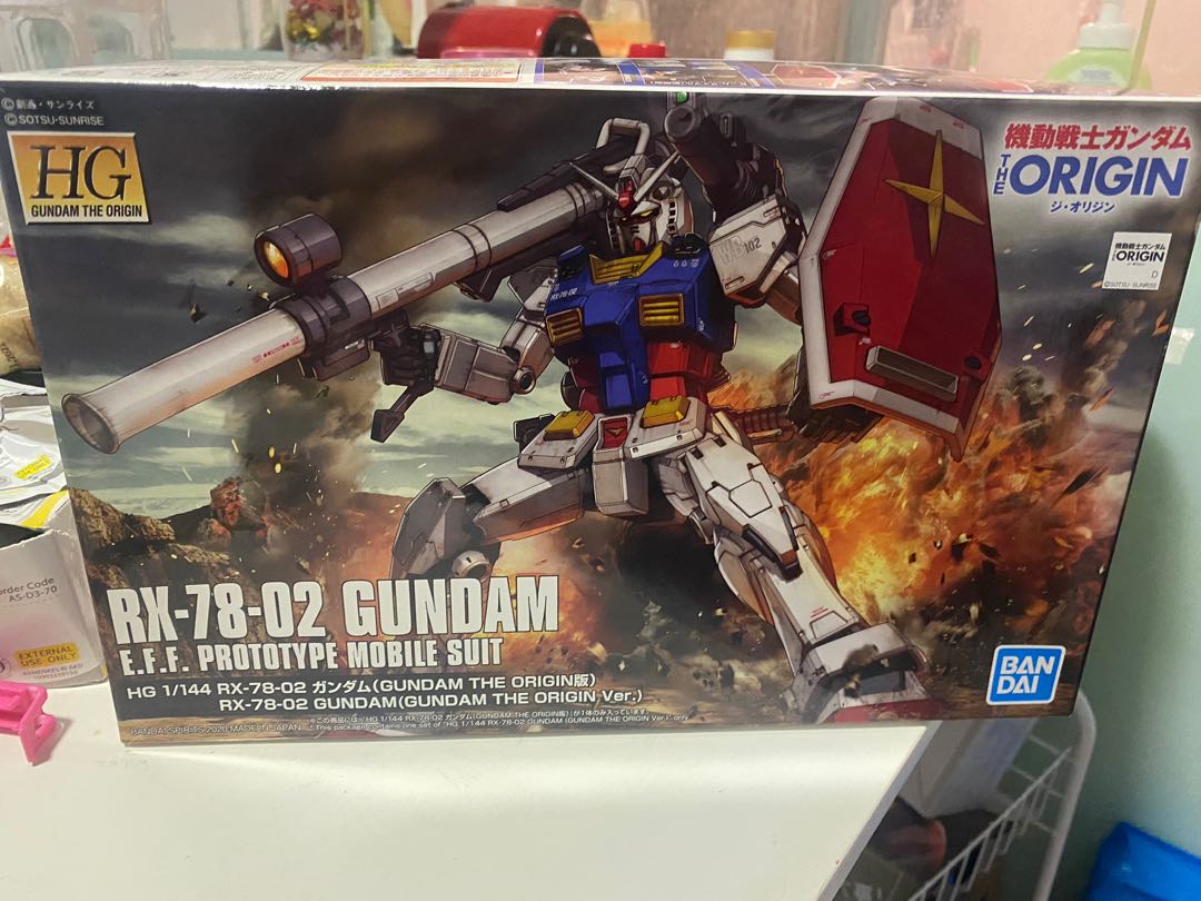 HG RX-78-2 Gundam GTO Version 1/144, Hobbies & Toys, Toys & Games on ...