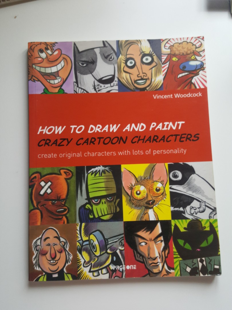how-to-draw-and-paint-crazy-cartoon-characters-hobbies-toys-books