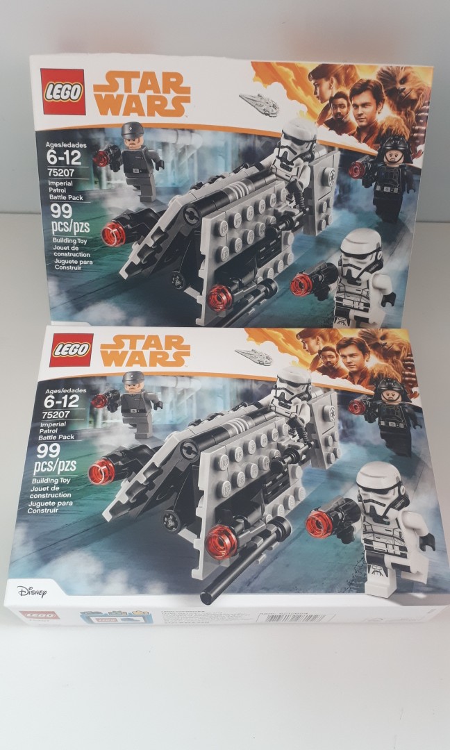 Lego 75207 imperial patrol star wars battle pack, Hobbies & Toys, Toys ...