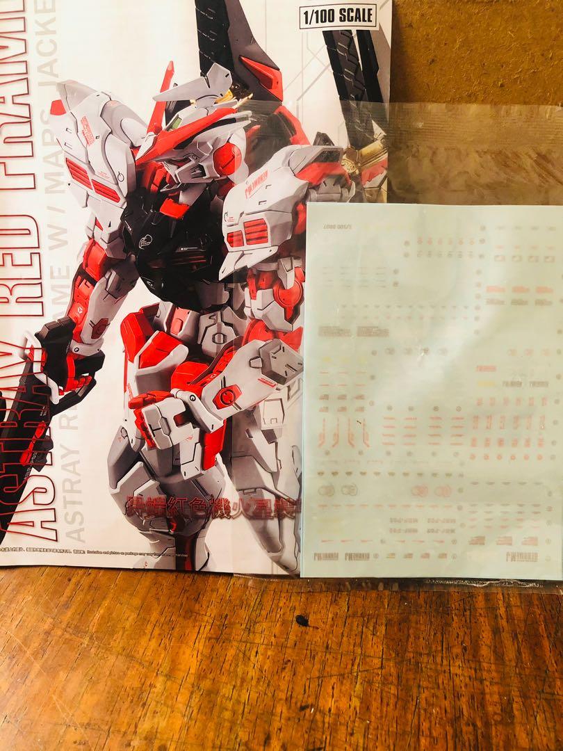MG Gundam Astray Red Frame Mars Jacket (DABAN) on Carousell