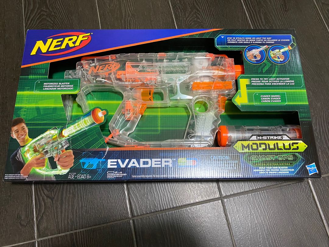 Nerf Modulus Ghost Ops Evader (BNIB), Hobbies & Toys, Toys & Games on ...