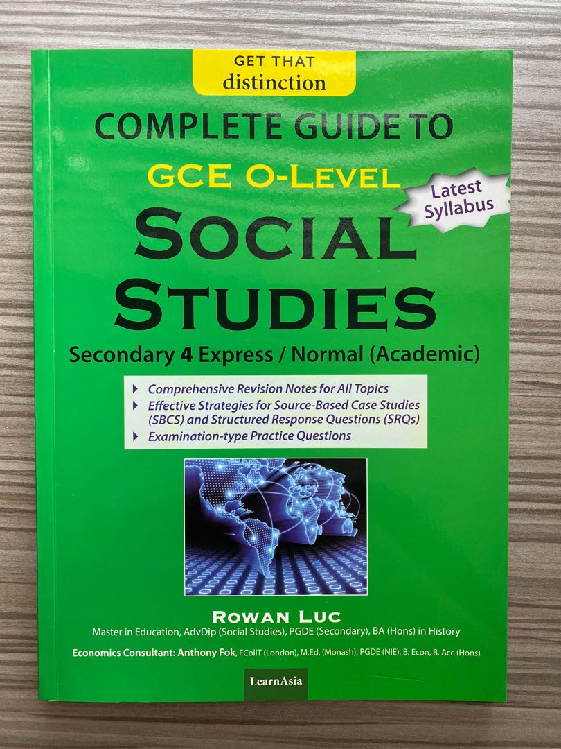 o level social studies guidebook, Hobbies & Toys, Books & Magazines ...