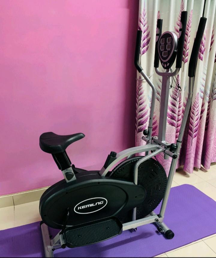 Orbitrac Elliptical Trainer Exercise Bike (2 in 1), Sports Equipment ...