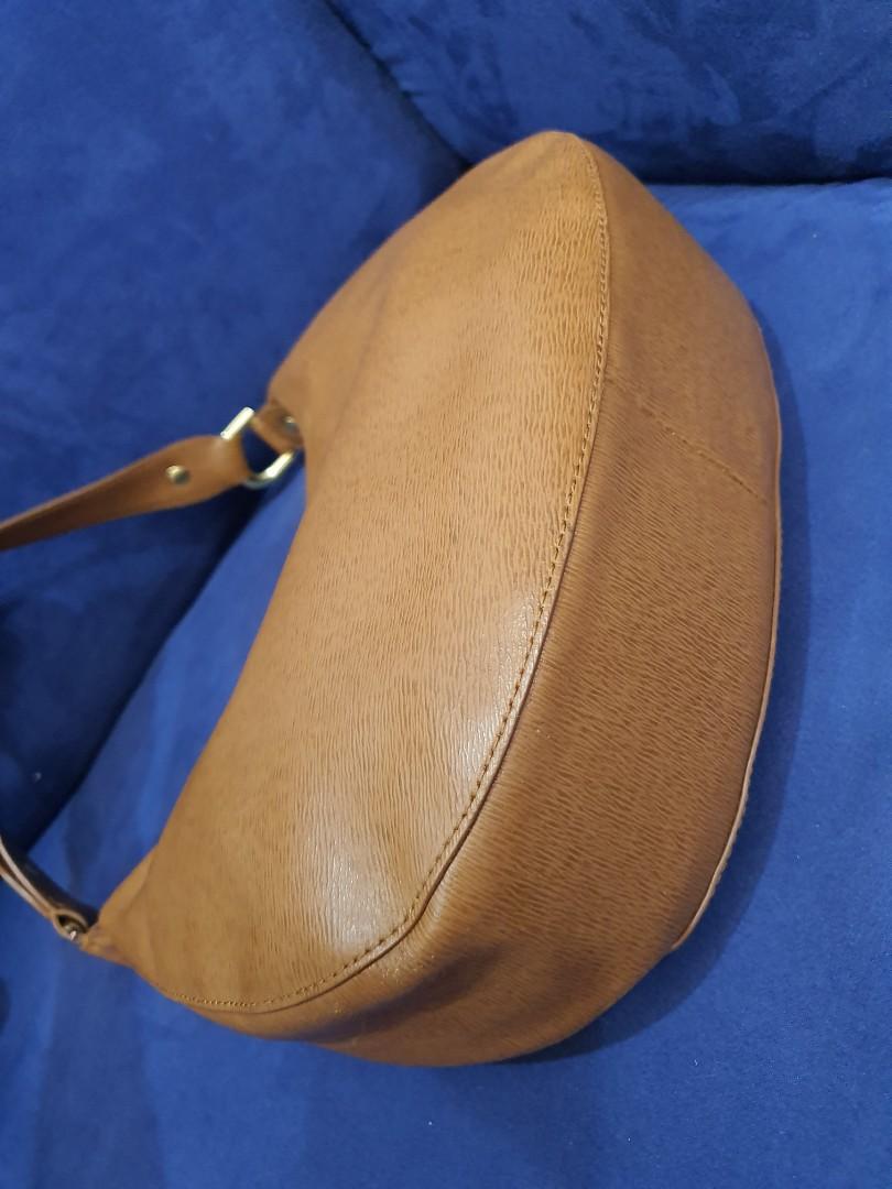 Orig Lauren Ralph Lauren Leather Half Moon Hobo Shoulder bag, Women's ...