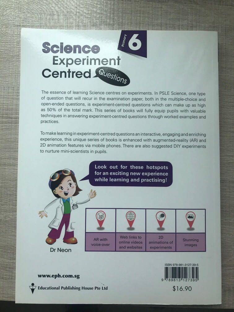 P6 science assessment book/ experiment centred questions, Hobbies ...