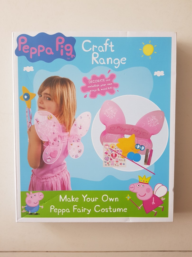 Peppa Pig craft range - make your own peppa fairy costume, Hobbies ...