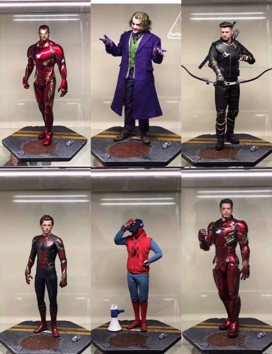 PRE-ORDER MARVEL AVENGERS CUSTOMIZE 1/6 SCALE FIGURES BASE DIORAMA NON ...