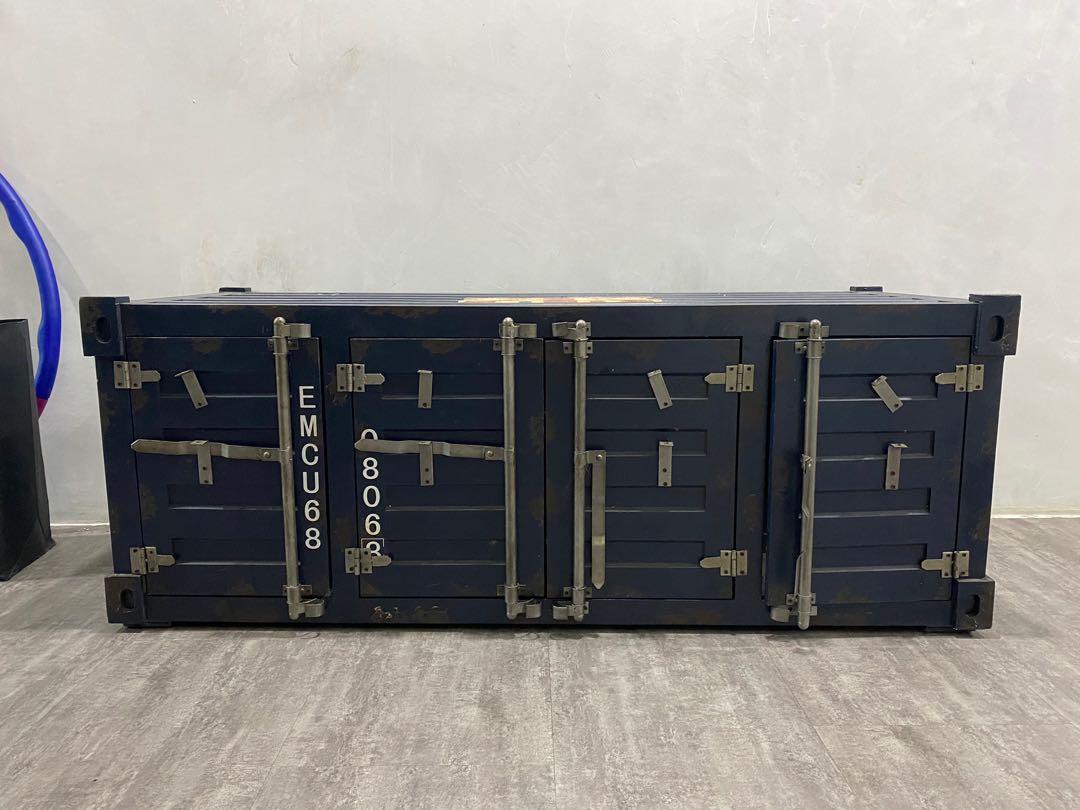Retro container style cabinet, Furniture & Home Living, Furniture ...