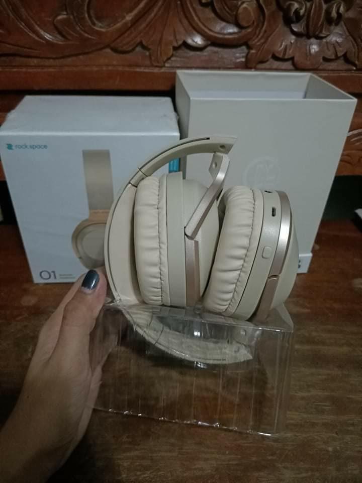Rockspace bluetooth headphone, Audio, Headphones & Headsets on Carousell