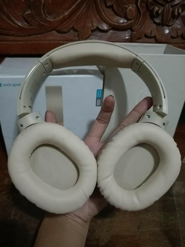 Rockspace bluetooth headphone, Audio, Headphones & Headsets on Carousell