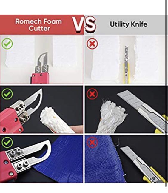 RoMech Fabric Cutter Rope Cutter 100W - Pro Electric Hot Knife - Foam ...