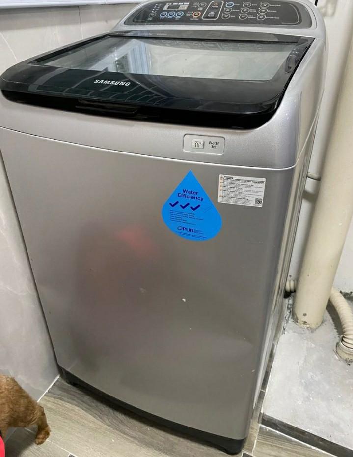 Samsung 10kg top load washing machine, TV & Home Appliances, Washing ...