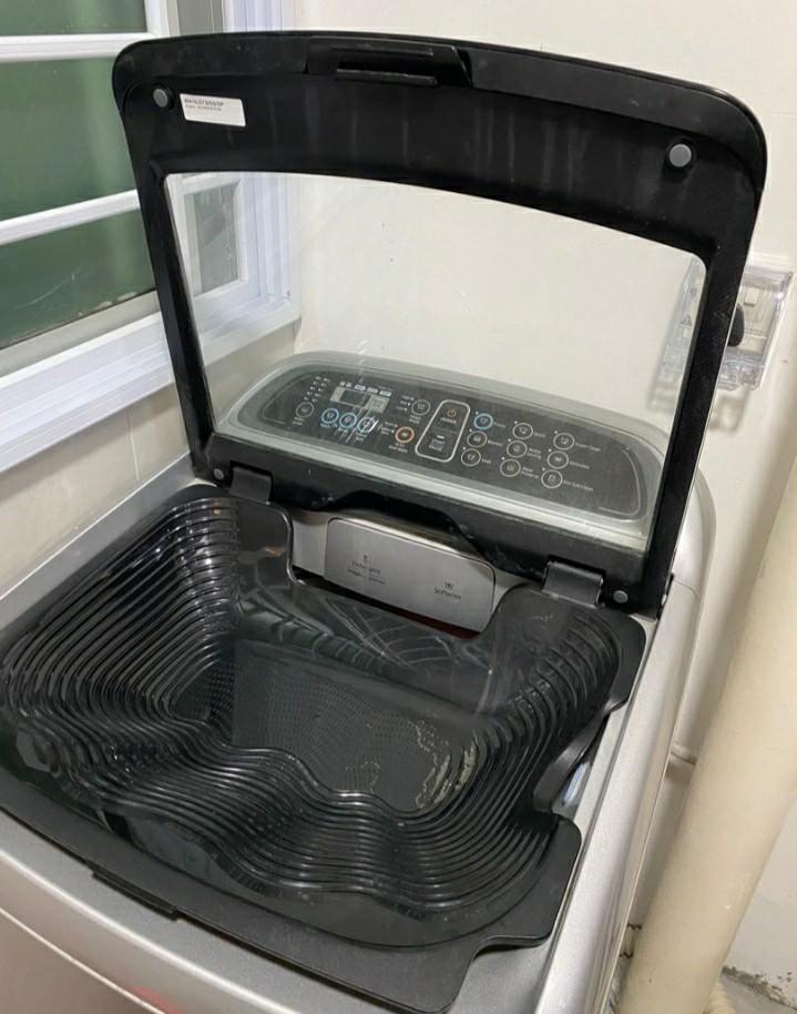 Samsung 10kg top load washing machine, TV & Home Appliances, Washing ...