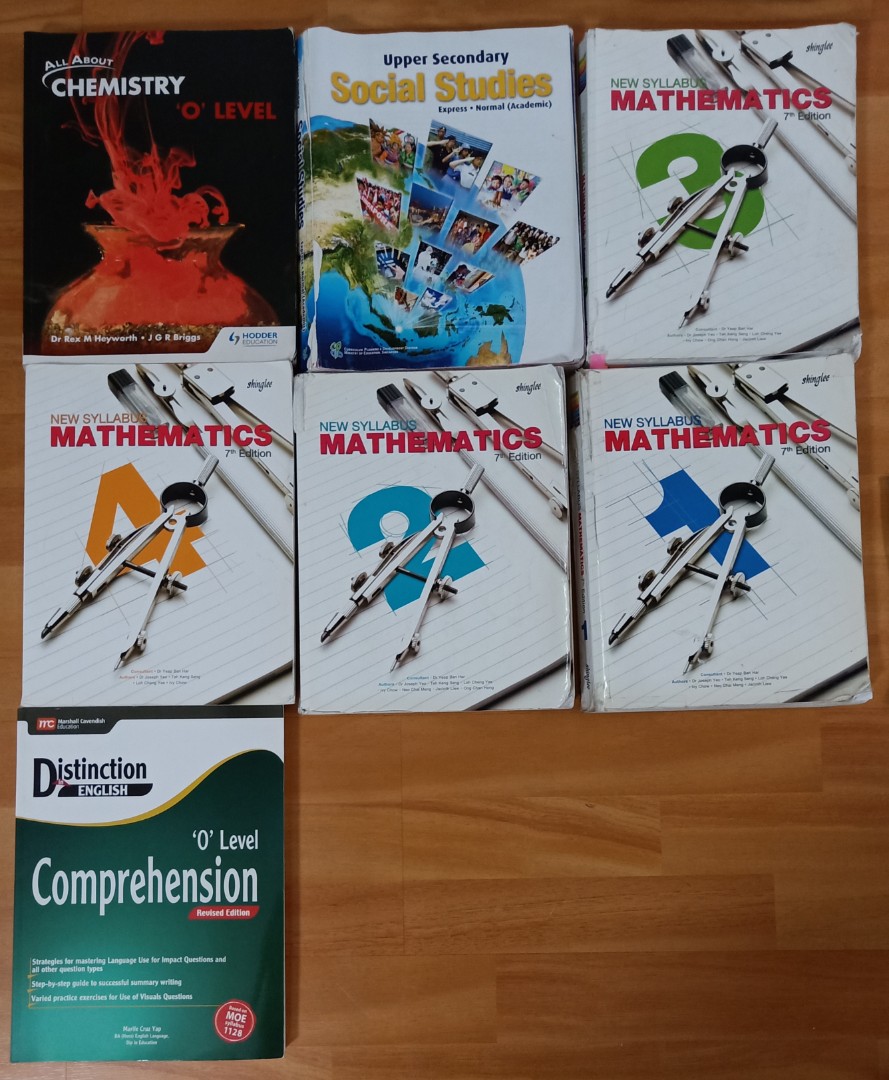 Secondary School textbook bundle., Hobbies & Toys, Books & Magazines ...