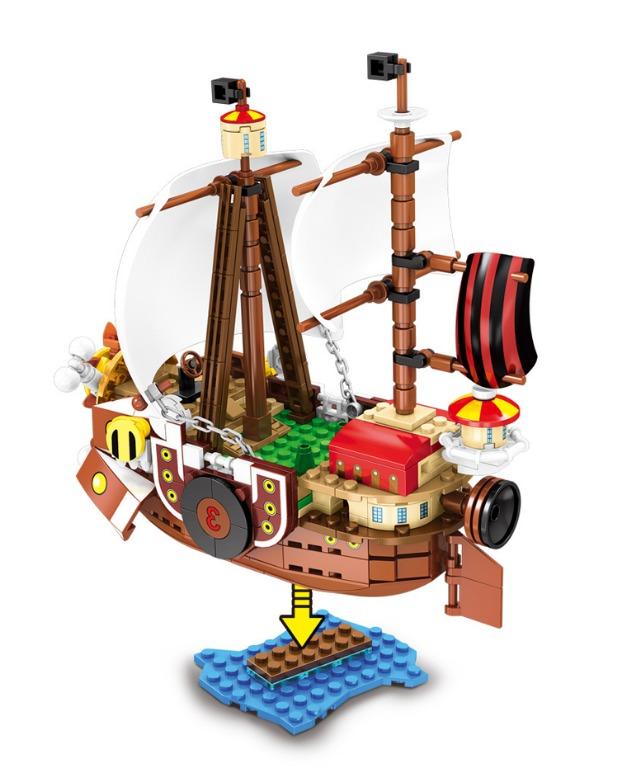 Sheng Yuan Lepin Lego Anime One Piece Luffy Thousand Sunny Pirate Ship ...