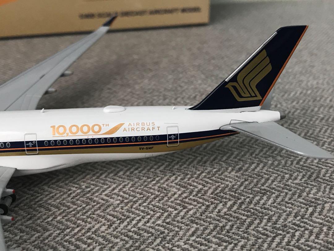 SIA A350 Model plane, Hobbies & Toys, Toys & Games on Carousell