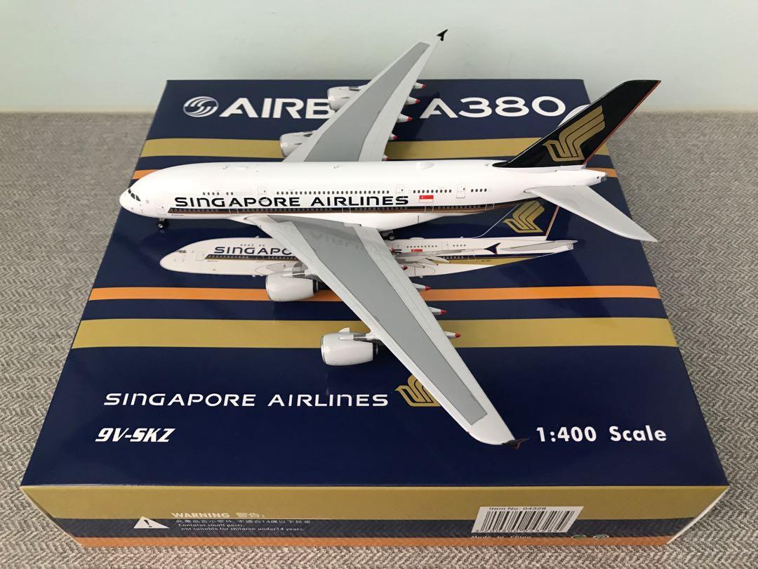 SIA A380 model, Hobbies & Toys, Toys & Games on Carousell