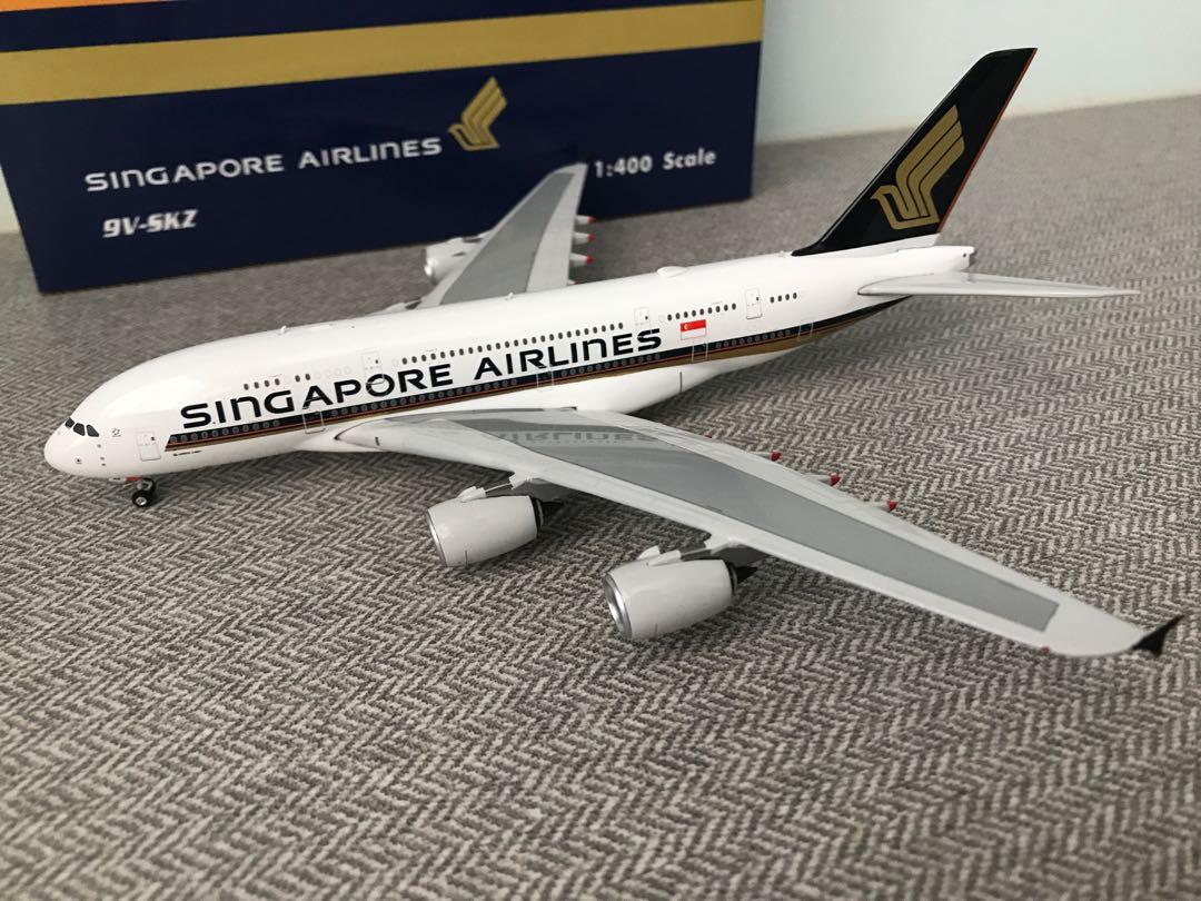 SIA A380 model, Hobbies & Toys, Toys & Games on Carousell