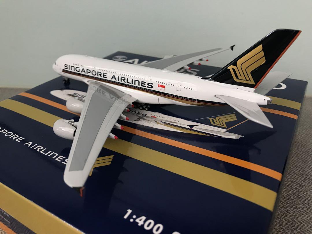 SIA A380 model, Hobbies & Toys, Toys & Games on Carousell