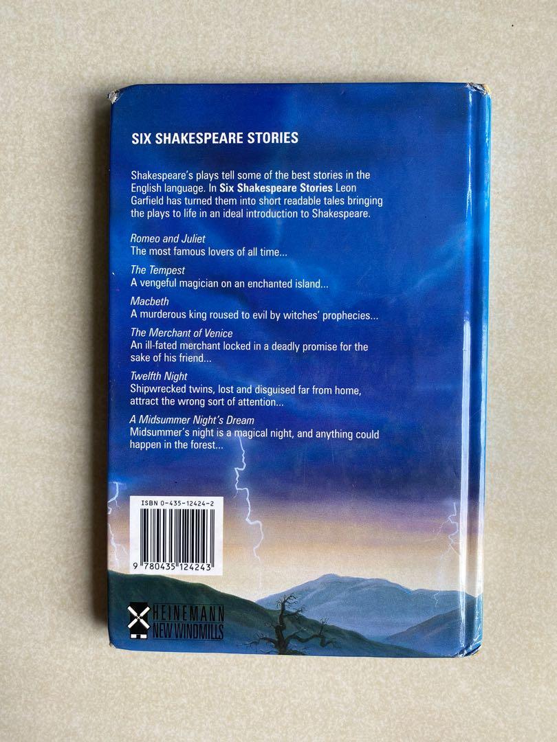 “Six Shakespeare Stories” by Leon Garfield (short readable tales on ...