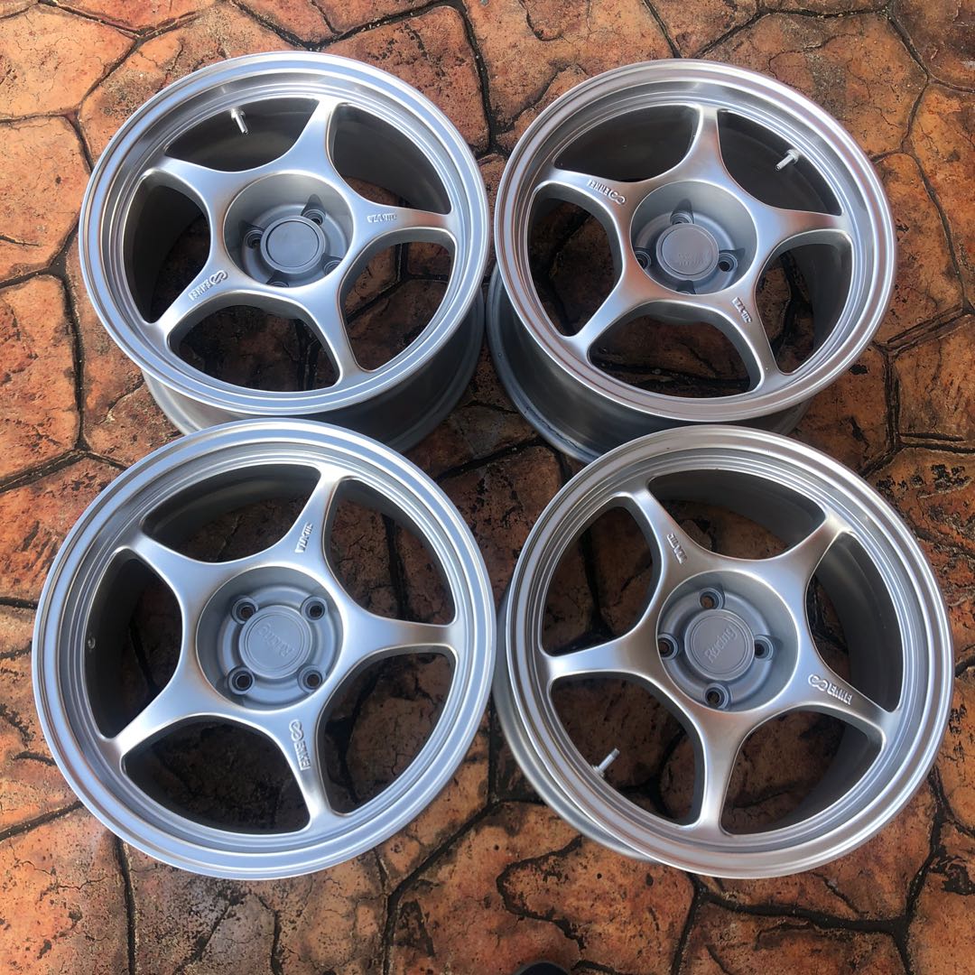 Sport Rim Enkei RPO1 16 8JJ PCD100, Auto Accessories on Carousell