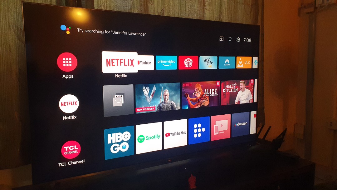 TCL C715 55" 4k UHD QLED Android TV, TV & Home Appliances, TV ...